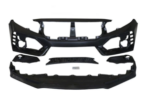 2016-2018 HONDA CIVIC TYPE-R STYLE FRONT BUMPER CONVERSION | Phantom Autos