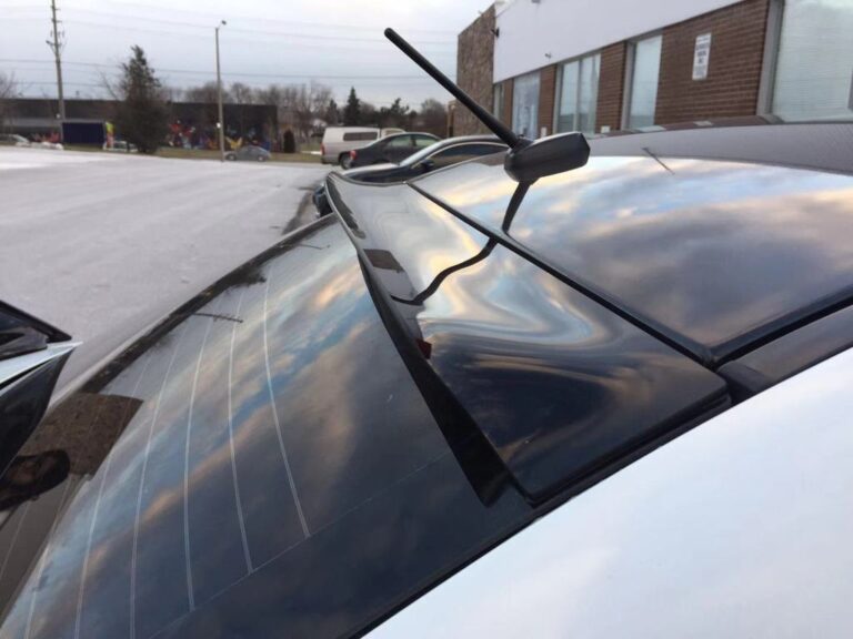 REAR WINDOW VISORS FOR 2008-2015 MITSUBISHI LANCER | Phantom Autos
